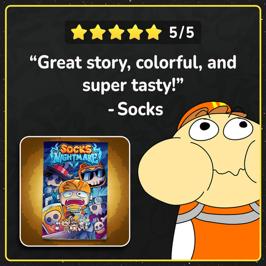 Socks Comic Book: Nightmare – Socksfor1