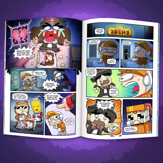 Socks Comic Book: Space Invader – Socksfor1