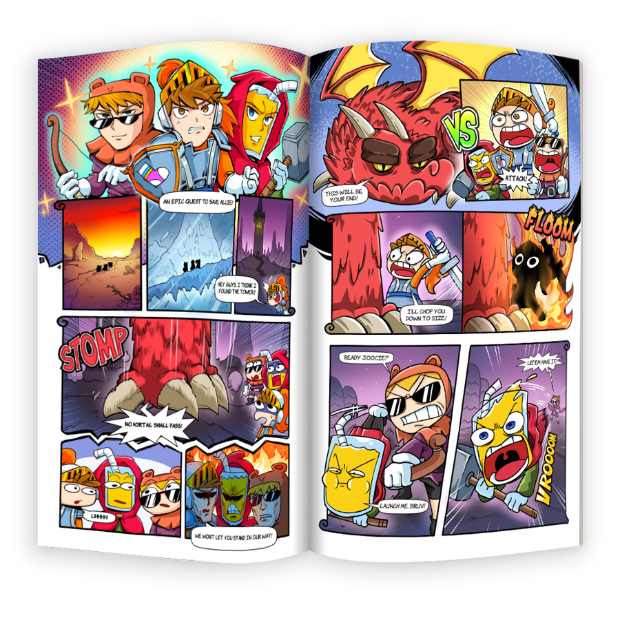 Socks Comic Book: Trapped in Time – Socksfor1