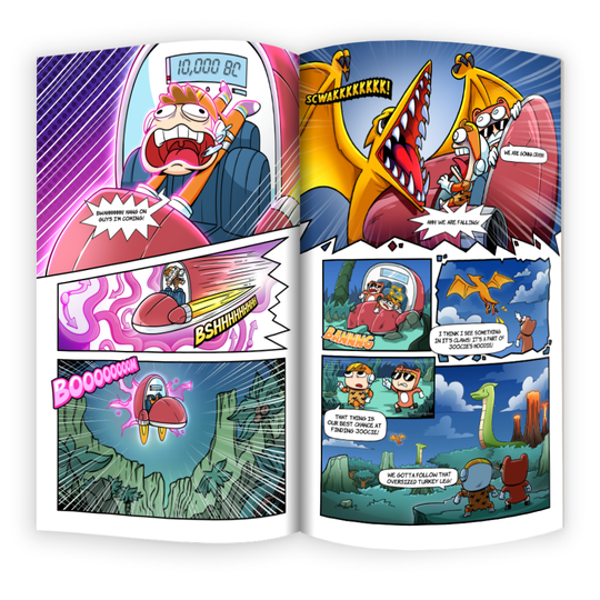 Socks Comic Book: Trapped in Time – Socksfor1